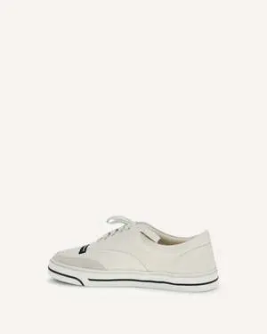 Dolce & Gabbana Dg Sailing Linen Sneakers - White