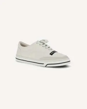 Dolce & Gabbana Dg Sailing Linen Sneakers - White