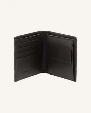 Bottega Veneta Bifold Leather Intrecciato Wallet