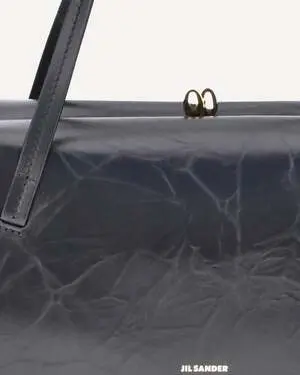 JIL SANDER Small Goji Pillow Shoulder Bag - Black