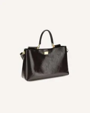 Dolce & Gabbana Vittoria Medium Handbag - Brown