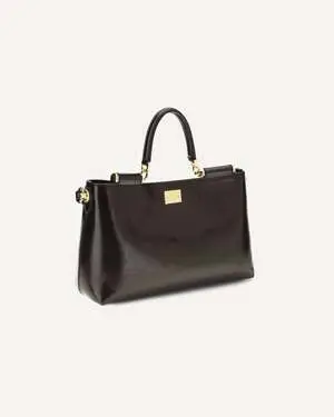Dolce & Gabbana Vittoria Medium Handbag - Brown