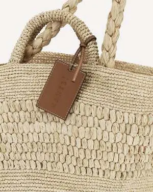 Manebí Fiji Raffia Handbag
