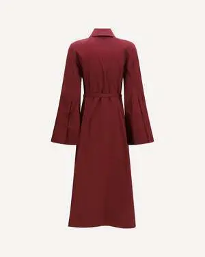 Gabriela Hearst Carmina Shirtdress In Sea Island Cotton Poplin