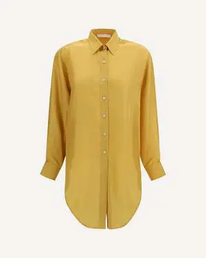UMIT BENAN Sailor Marisca Silk Shirt - Gold