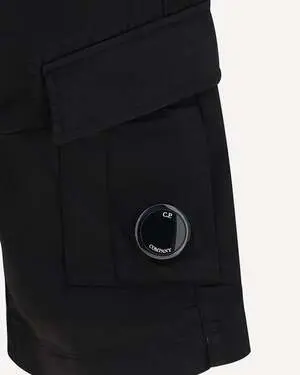 C.P. COMPANY Sateen Stretch Cargo Bermuda Shorts
