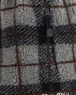 Miu Miu Checked Mini Skirt