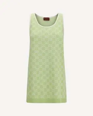 Gucci Gg Jacquard Mini Dress