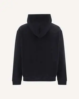 MARGIELA Maison Cotton Oversized Hooded Sweatshirt