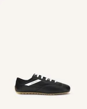 Alexander McQueen Low Boxer Sneakers In Nappa Leather