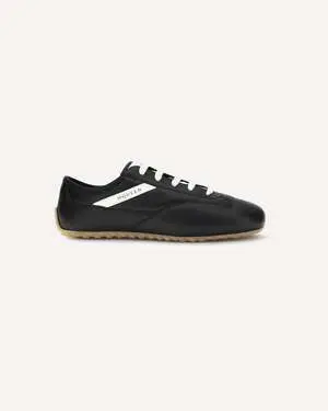 Alexander McQueen Low Boxer Sneakers In Nappa Leather