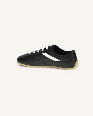 Alexander McQueen Low Boxer Sneakers In Nappa Leather