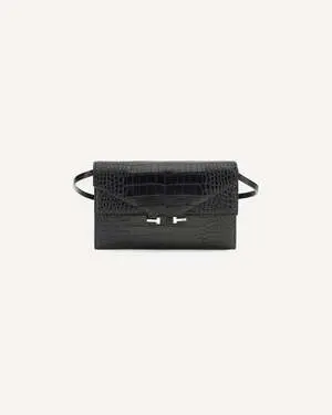 TOM FORD Crocodile Print Shoulder Bag