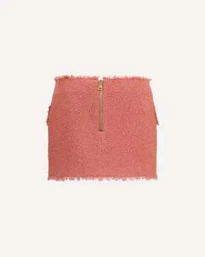 Balmain Tweed Mini Skirt