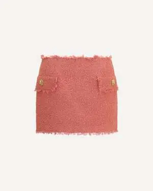 Balmain Tweed Mini Skirt