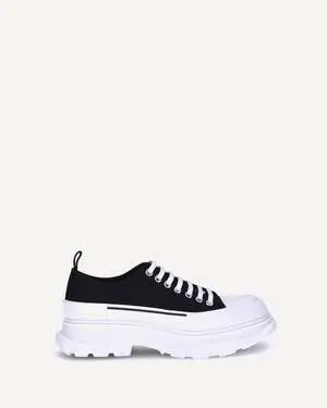 Alexander McQueen Tread Slick Platform Sneakers - Black