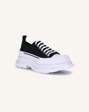 Alexander McQueen Tread Slick Platform Sneakers - Black