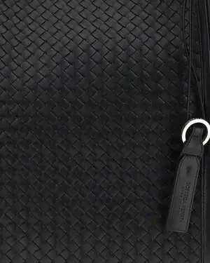 Bottega Veneta Courier Tote Bag In Nappa Leather With Intrecciato Weave