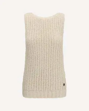 Balmain Logo Detail Vest