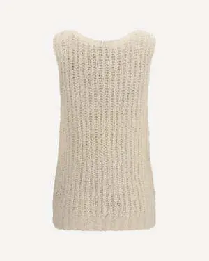 Balmain Logo Detail Vest