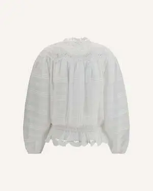MARANT ETOILE Marant Étoile Polly Blouse With Embroidered Details