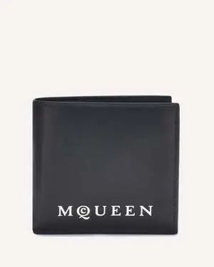 Alexander McQueen Logoed Wallet - Black