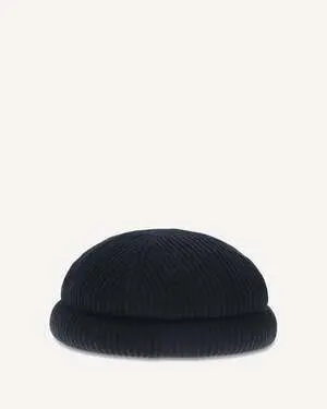 Loro Piana Ribbed Wool Beanie