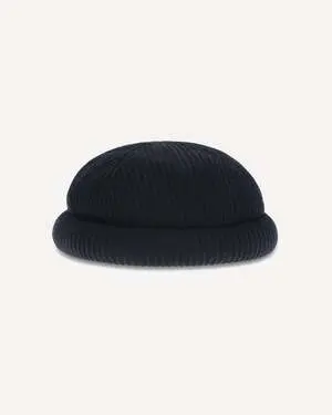 Loro Piana Ribbed Wool Beanie
