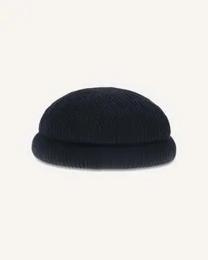 Loro Piana Ribbed Wool Beanie