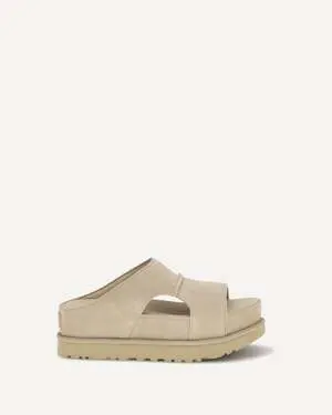UGG Goldenstar Hi Cutout Sandals - Beige