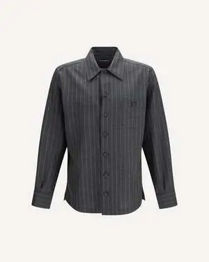 Dolce & Gabbana Pinstripe Wool Shirt