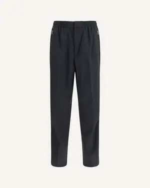 Herno Straight Leg Pants With Elasticated Waistband