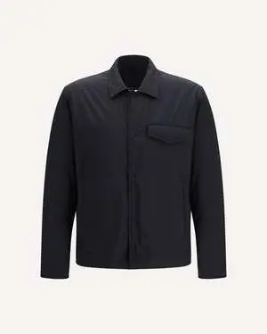Herno Recycled Nylon Microfiber Jacket - Black