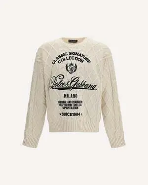 Dolce & Gabbana Cable-knit Pullover