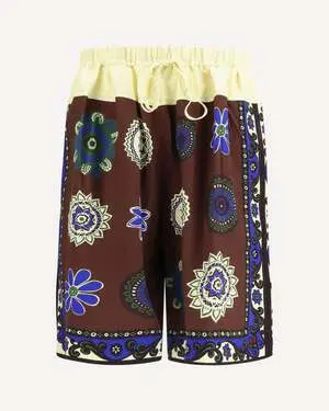 ALEMAIS Jasper Printed Shorts
