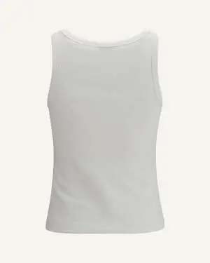 Kenzo Boke Flower 2.0" Ribbed Tank Top - White