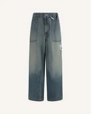 Mihara Yasuhiro Light Denim Wide Leg Pants