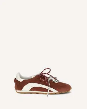 Dsquared2 Suede Paneled Sneakers