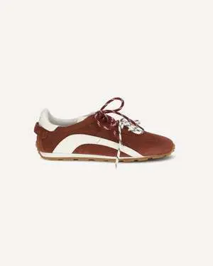 Dsquared2 Suede Paneled Sneakers
