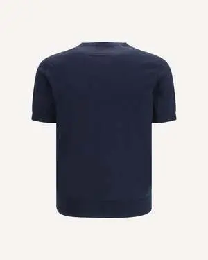 Zegna Short-sleeved Knit T-shirt