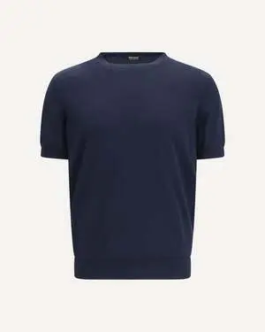Zegna Short-sleeved Knit T-shirt