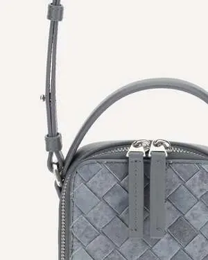 Bottega Veneta Woven Phone Case - Light Blue