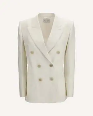Givenchy Double-breasted Wool And Mohair Jacket