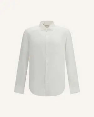 BROOKSFIELD Linen Shirt - White