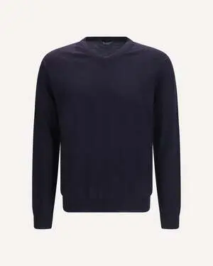 ARAGONA CASHMERE V-neck Merino Wool Sweater