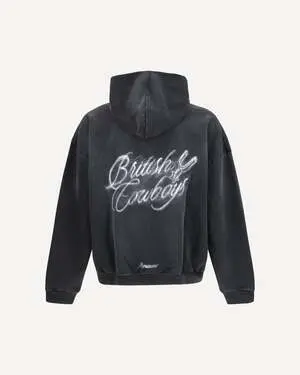 REPRESENT British Cowboys Skull Graphic Hoodie