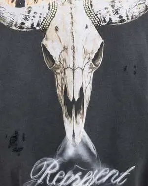 REPRESENT British Cowboys Skull Graphic Hoodie