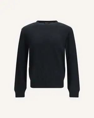 ARAGONA CASHMERE Merino Wool Crew Neck Sweater