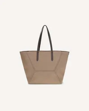 Brunello Cucinelli Canvas Tote Bag