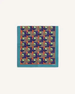 Miu Miu Geometric Print Scarf